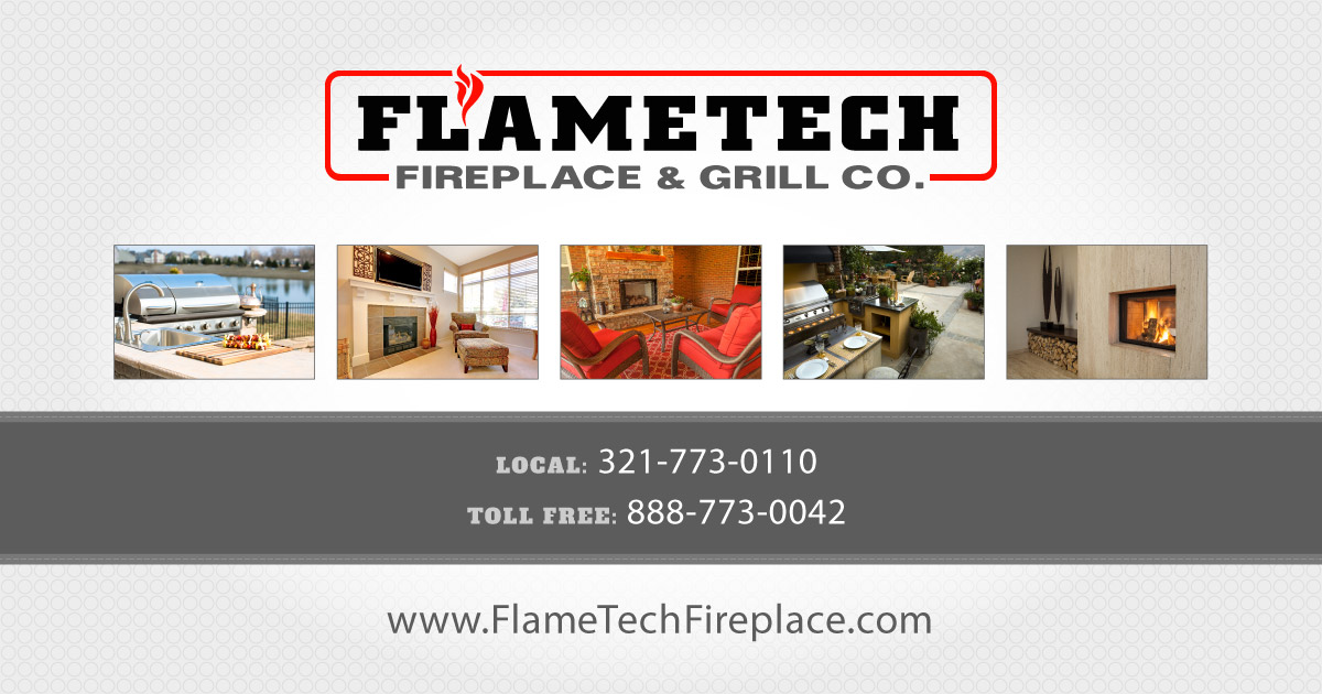 FlameTech Fireplace, Grill & Outdoor Kitchen in Florida